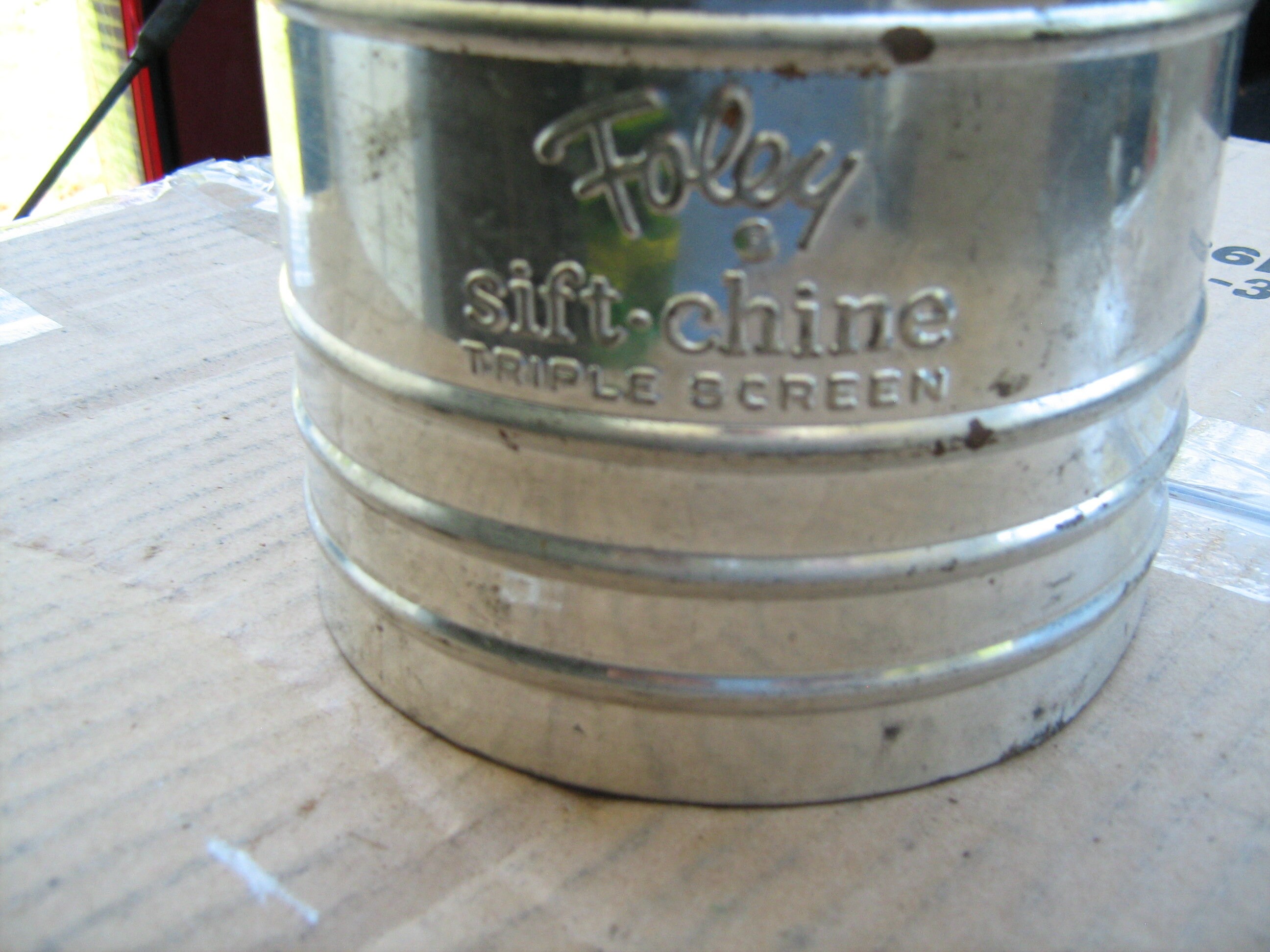 Vintage Foley Sift-chine Triple Screen Flour Sifter 1950-60s | Etsy