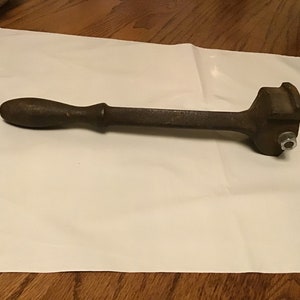 Very Old Antique Cast Iron Stone Wheel Dressing Tool - Etsy