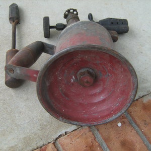 Vintage Wood Handle Otto Bernz Co. Rochester Ny.plumbers Blow Torch ...
