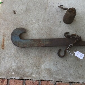 Antique Cast Iron Sargent 200 Balance Beam Cotton Scales With One Pea S ...