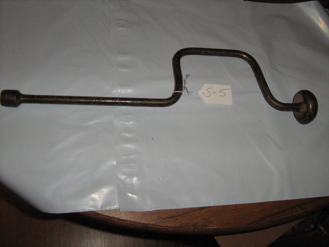 Vintage Antique Old Tool Hand Crank Speed Ratchet With Spinning End Cap ...