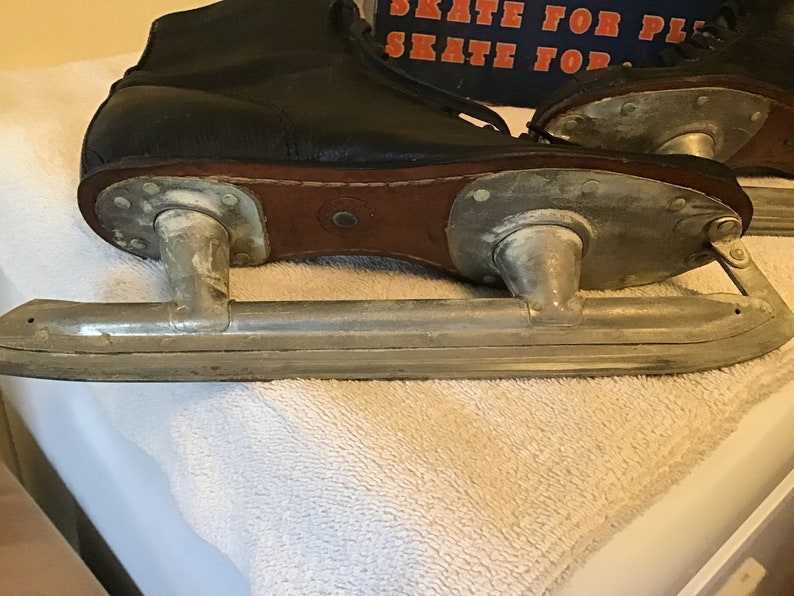 Vintage Set Wards Ice Skates With Shoes in Original Box - Etsy