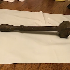 Very Old Antique Cast Iron Stone Wheel Dressing Tool - Etsy