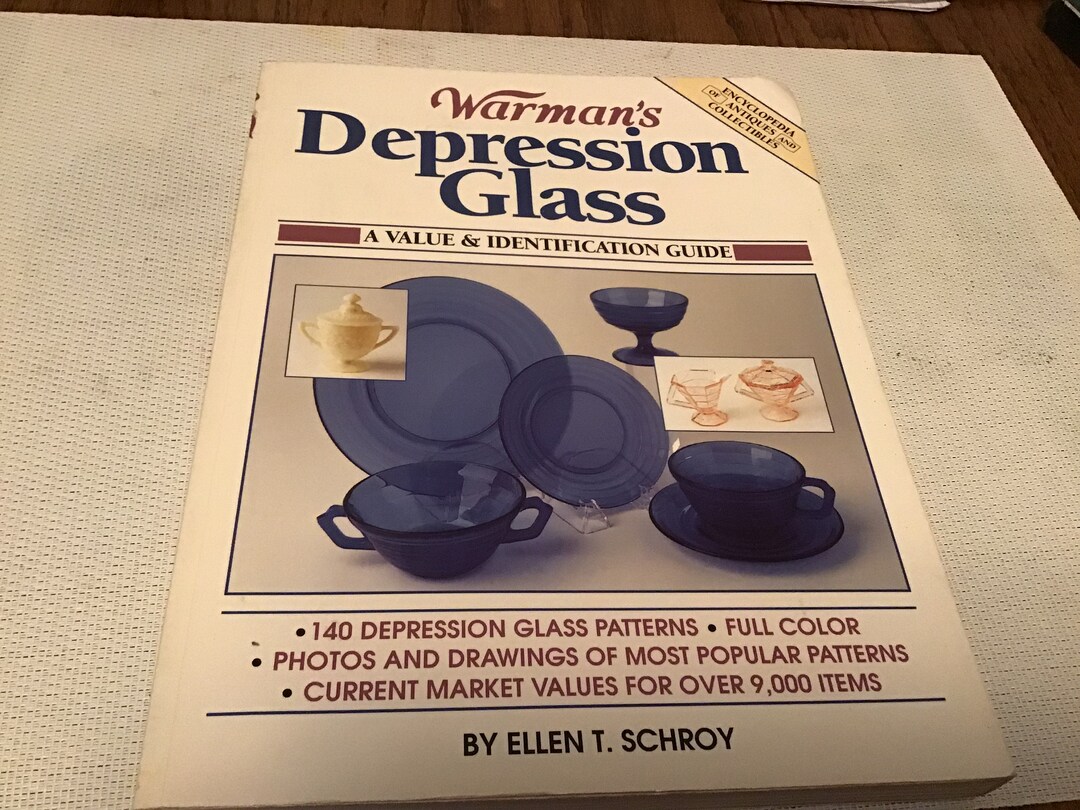 1997 Warman’s Depression Glass Value & Identification Guide by Ellen T ...