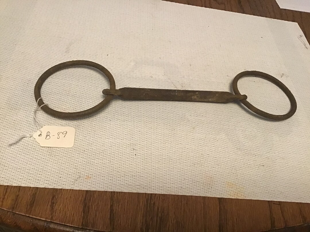 Vintage Fresh From the Farm Old Rusty Horse Bit. B-89. - Etsy