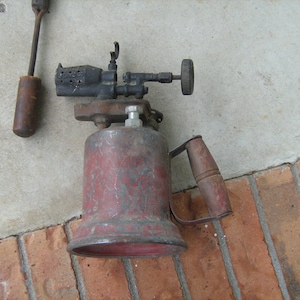Vintage Wood Handle Otto Bernz Co. Rochester Ny.plumbers Blow Torch ...