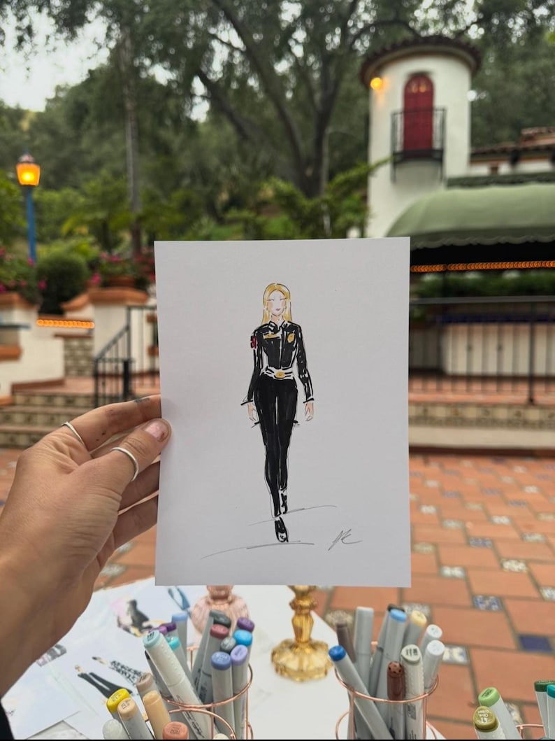 LIVE GUEST PORTRAIT, Wedding Sketching, Live Wedding Artist, Fashion ...