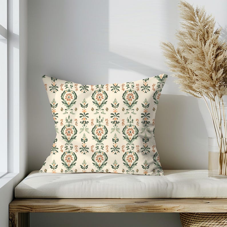 Sage Green Boho Patterns Digital Paper Pack, Boho Floral Patterns, 10 ...