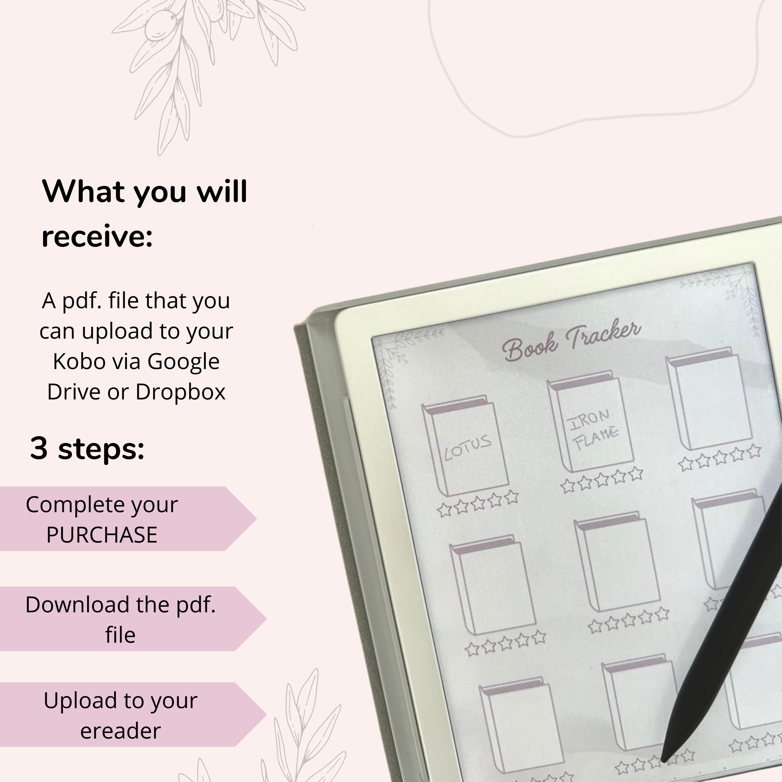 Kobo Libra Colour Book Tracker Star Review | TBR Tracker for Ereader ...