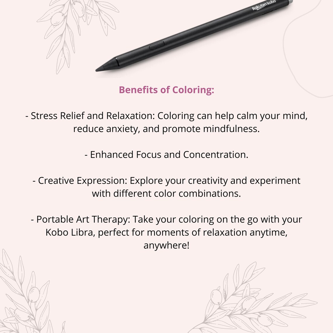 Kobo Paint by Pixels | Kobo Libra Colour Coloring Book | Kobo Games ...