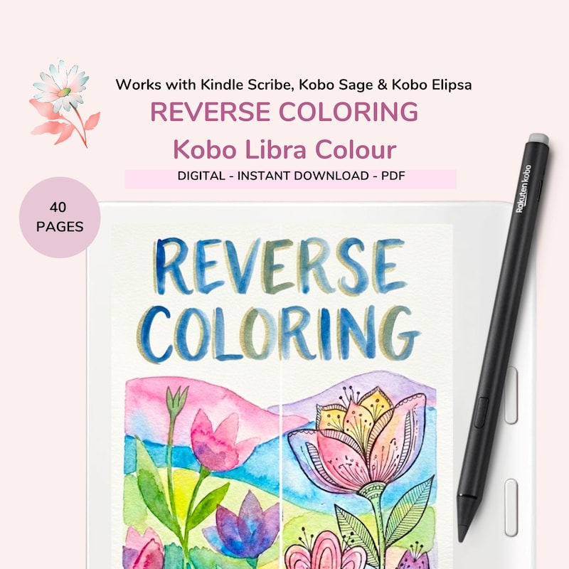 Coloring Wallpaper - Etsy