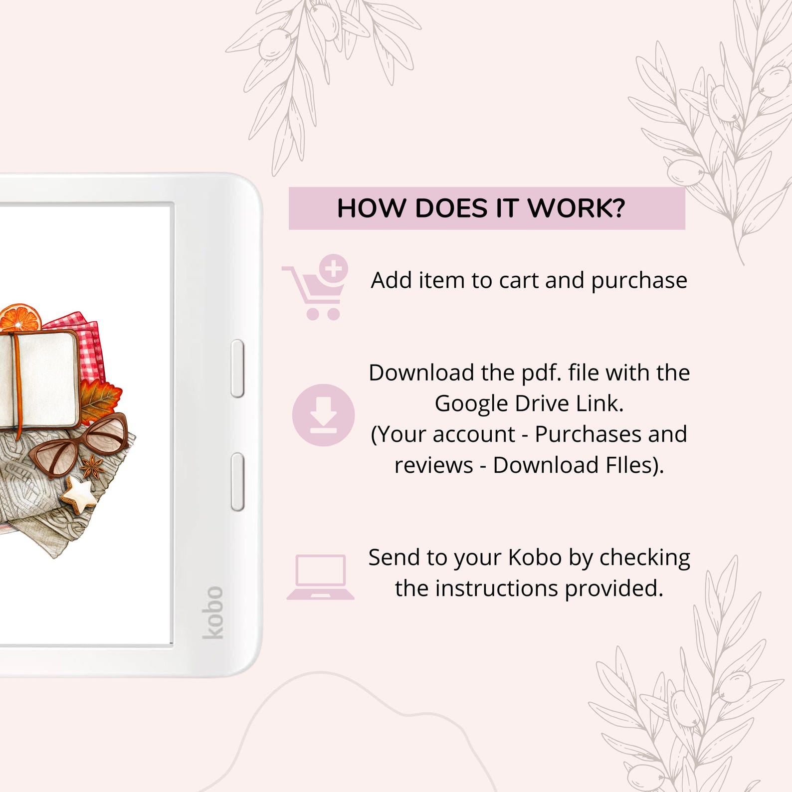 Fall Kobo Libra Colour Wallpapers: 18 Autumn Backgrounds (digital ...