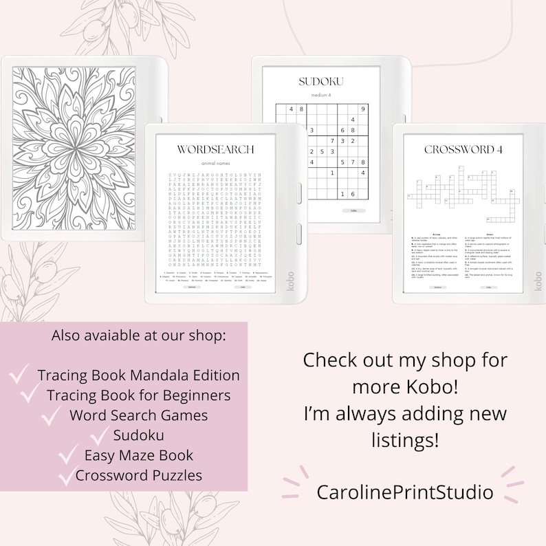 Kobo Paint by Pixels | Kobo Libra Colour Coloring Book | Kobo Games ...