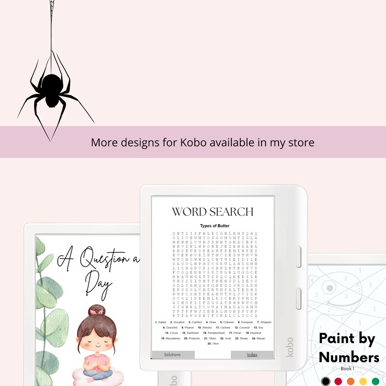 Halloween Kobo Libra Colour Wallpapers: Spooky Screensavers (instant ...