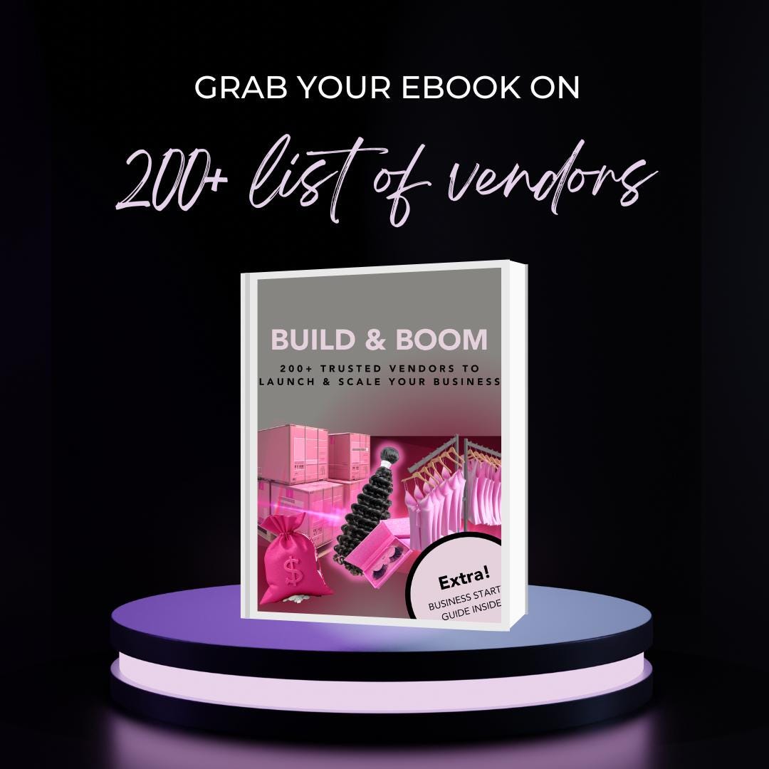 Build and Boom: 200+ Vendors to Launch and Grow With Bonus Guide You Need for Any Business ...