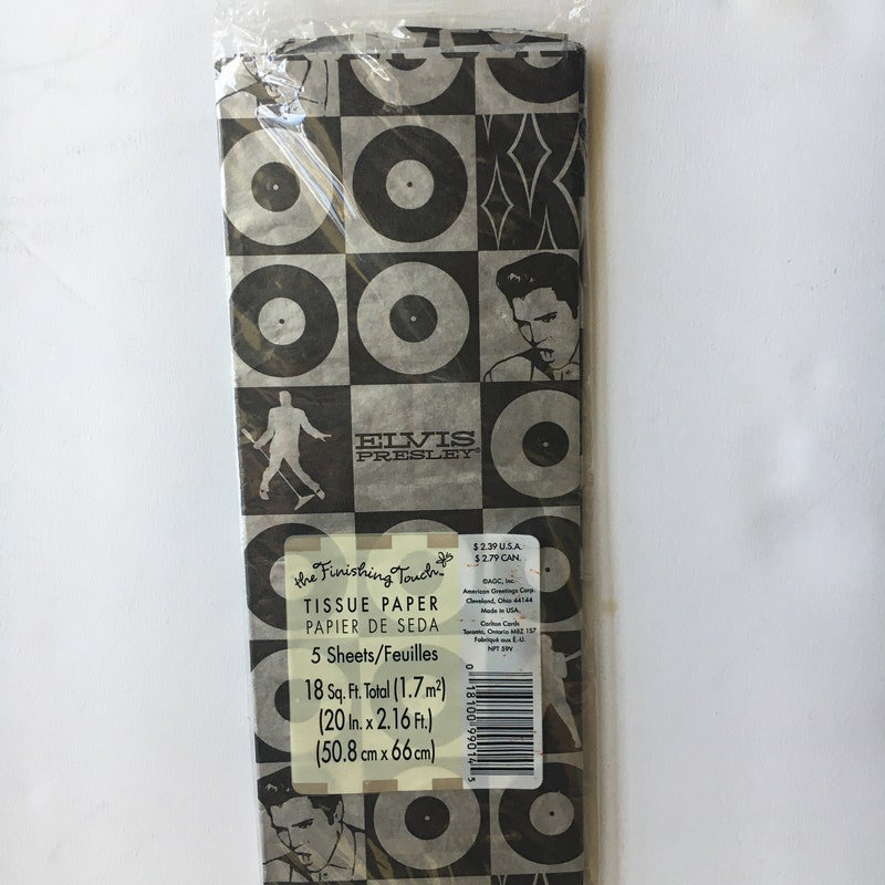 Elvis Presley Wrapping Paper - Etsy