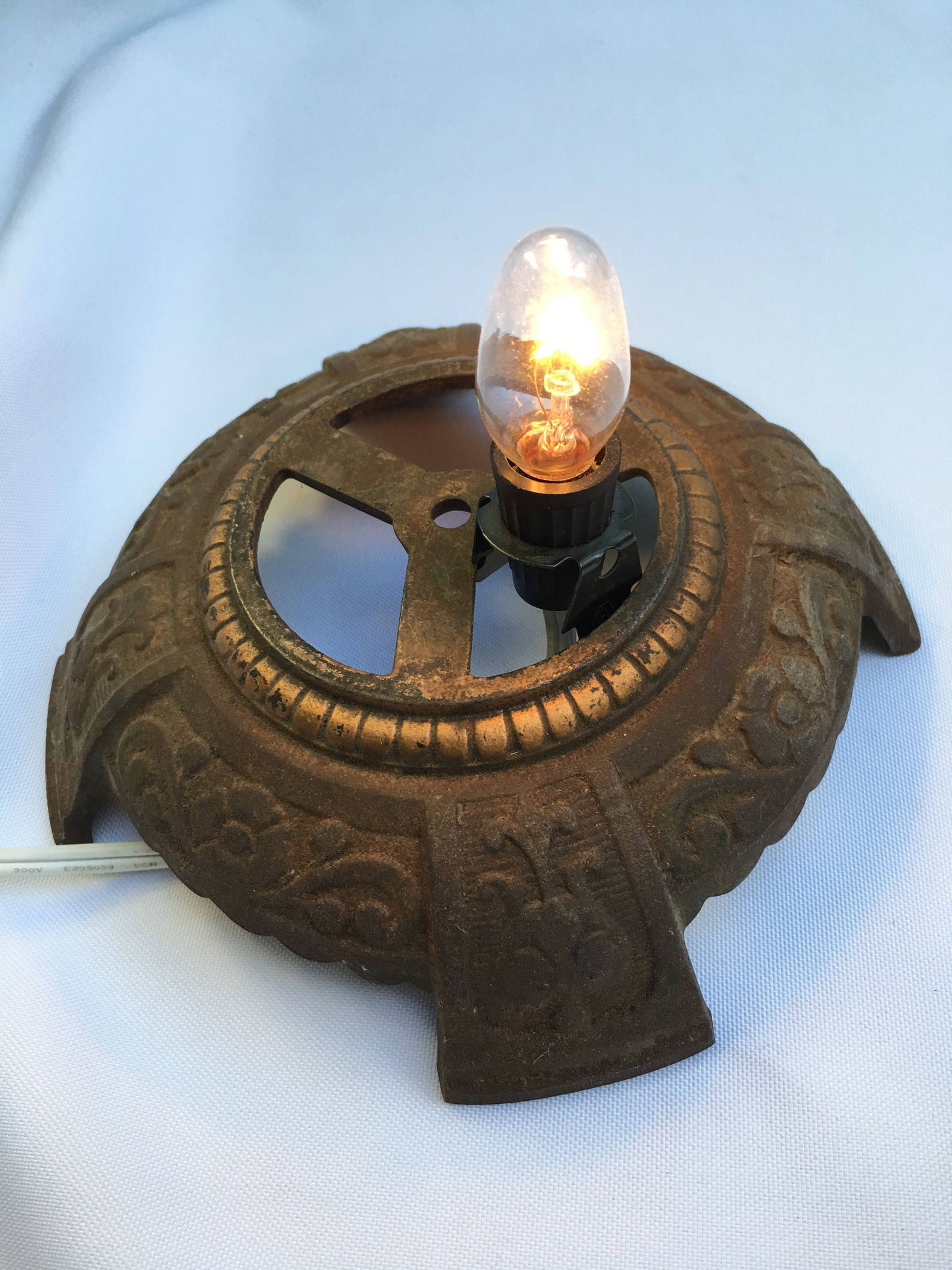 Unique Clasp Hands Glass Sculpture Globe for Lamp Milk Glass - Etsy