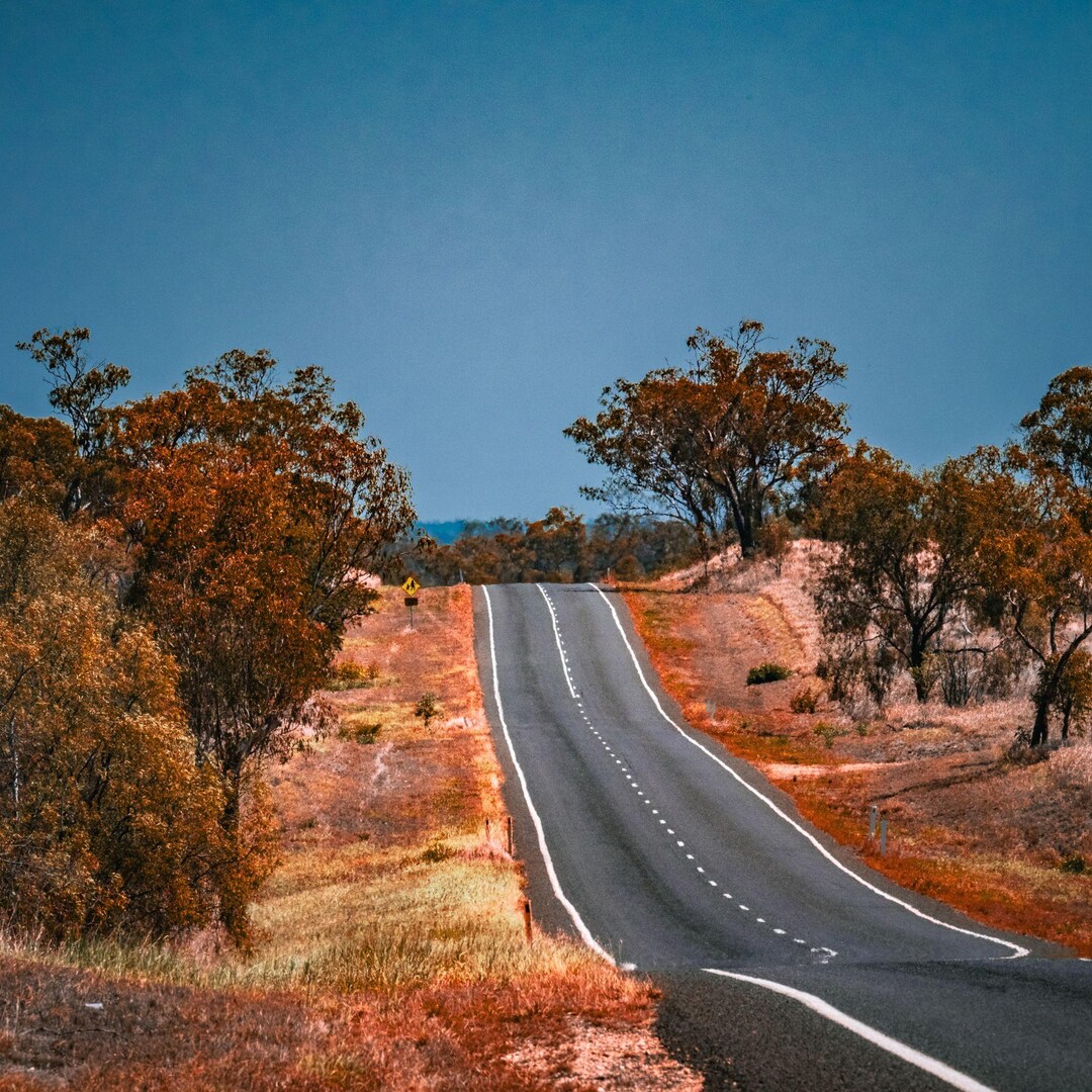 Queensland Outback Road Photo: Australian Landscape Art (digital ...