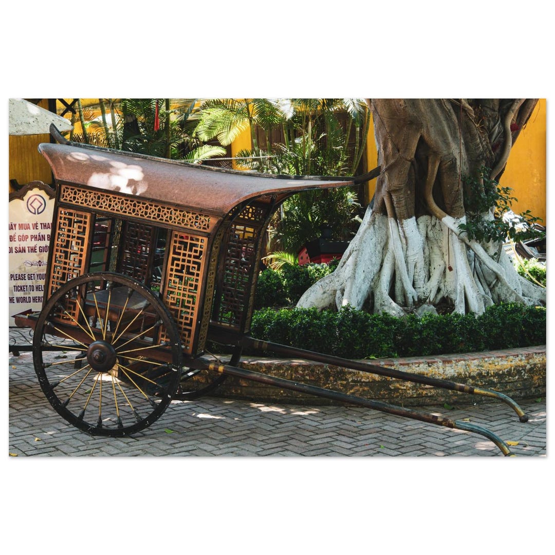 Vietnam Rickshaw Aluminium Wall Print - Etsy