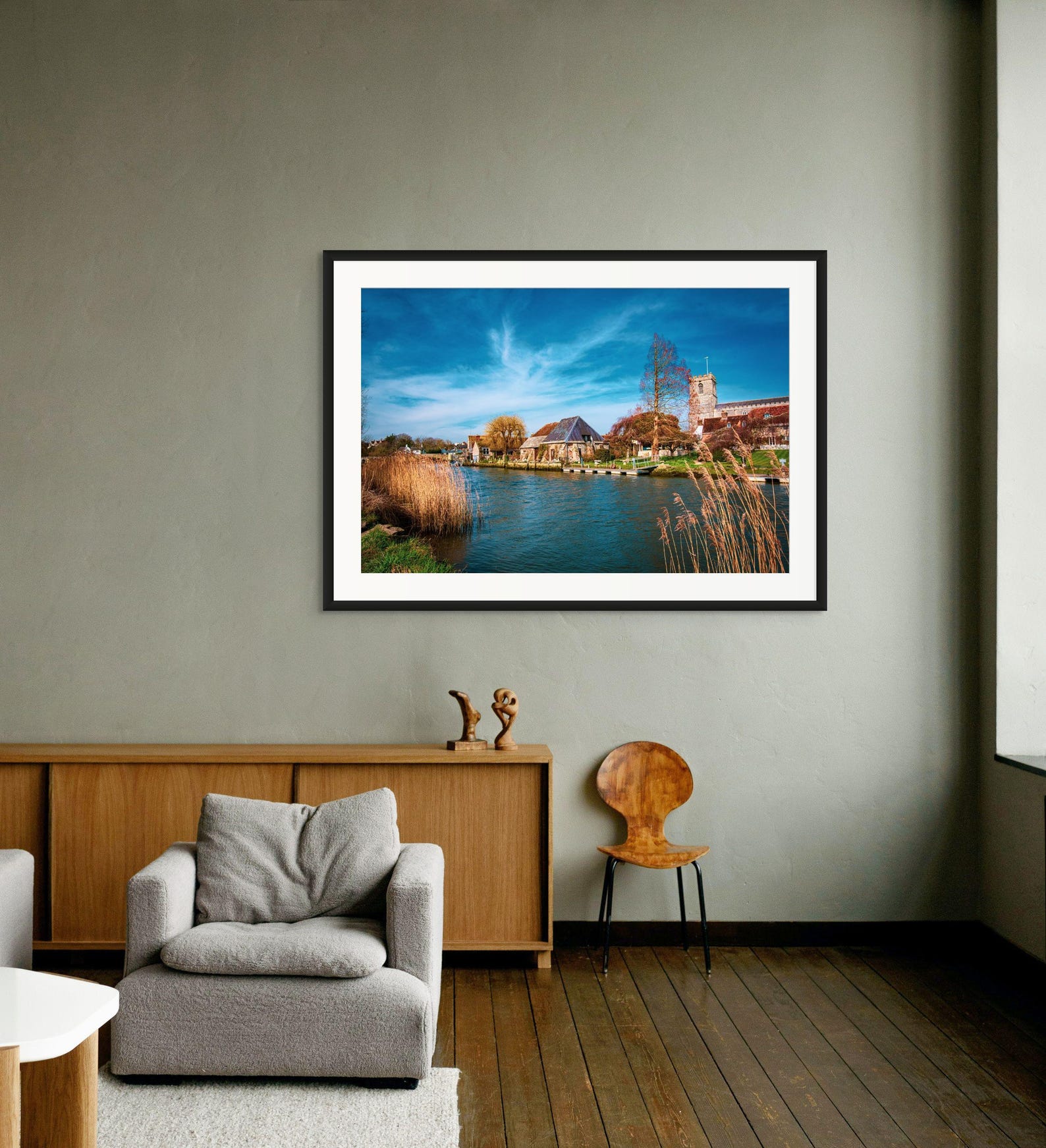 River Frome Spring Landscape Photo: England Fine Art Print (digital ...