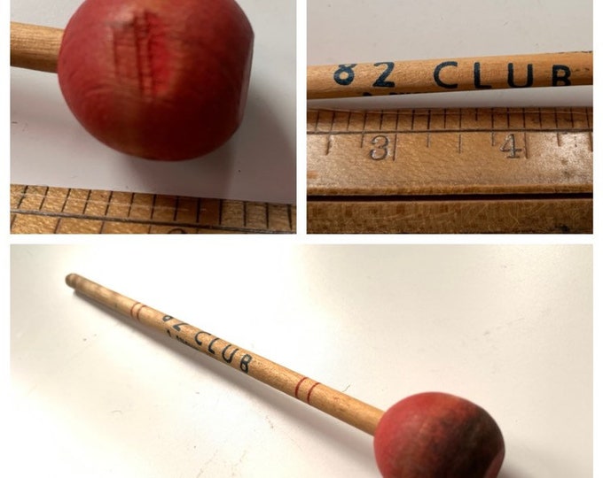 1950's 82 Club Mallet Table Knocker HTF Collectible NYC Gay Drag Club ...