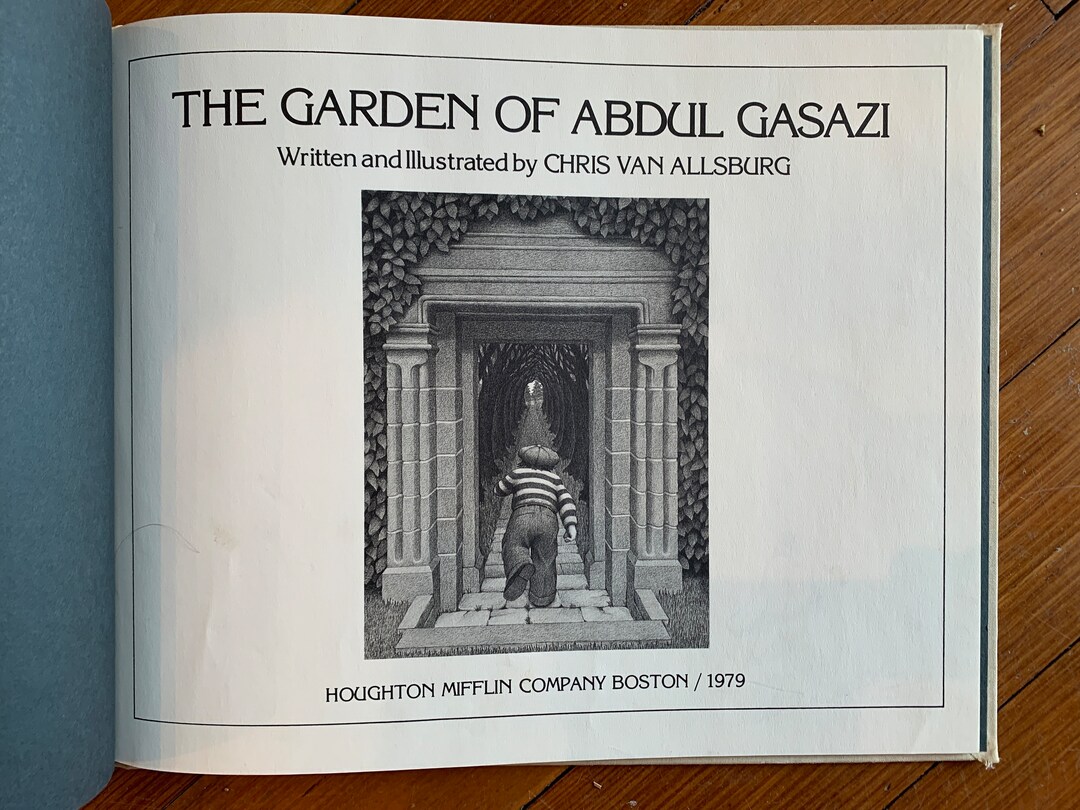 The Garden of Abdul Gasazi 1979 Signed First Edition Chris Van Allsburg ...