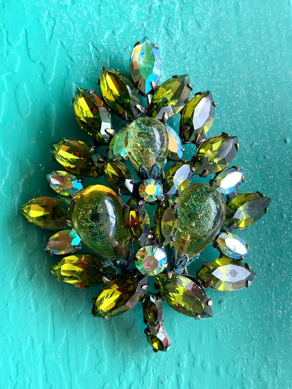 vintage regency jewels brooch - Gem