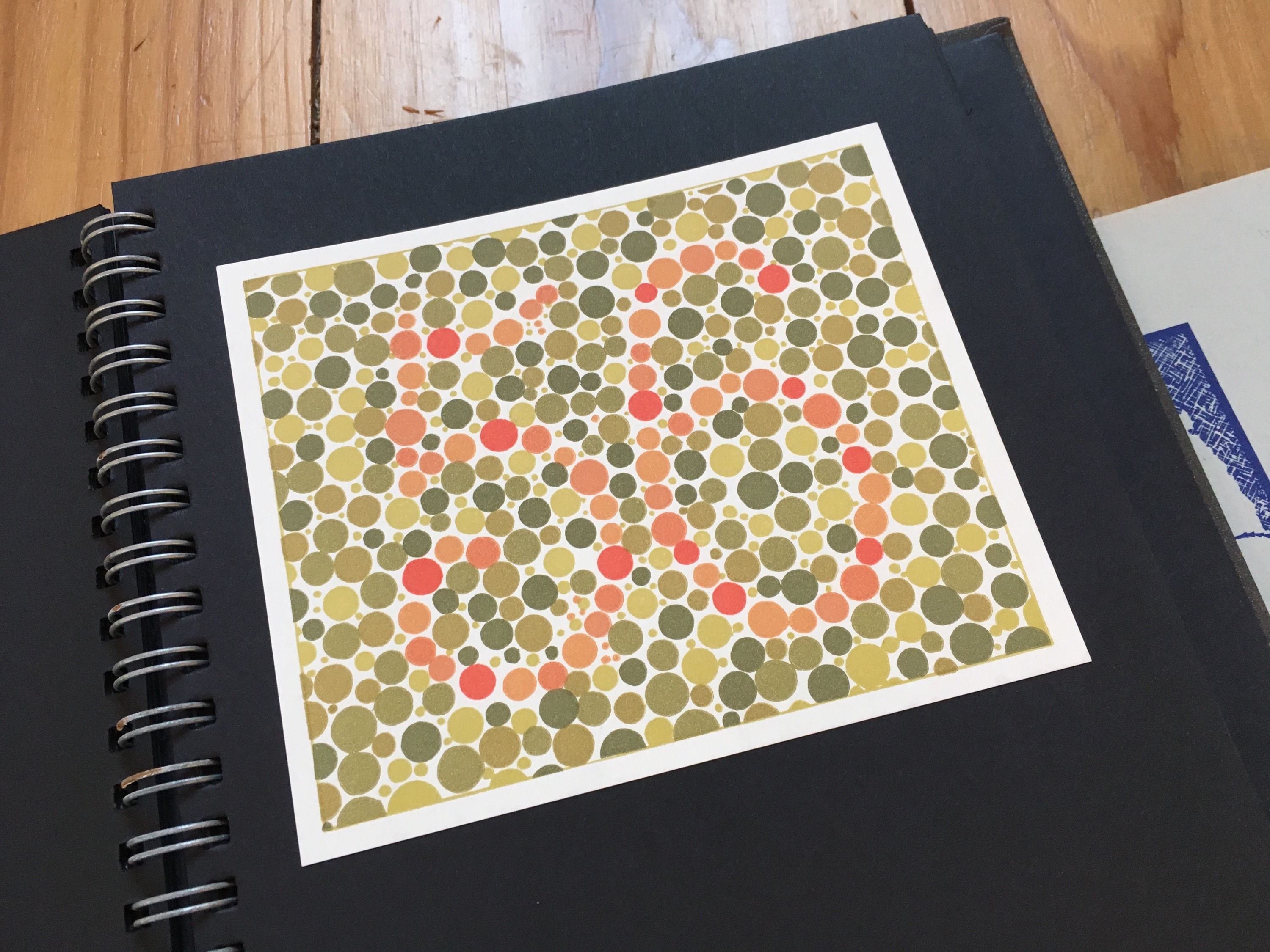 Fascinating 1940's 1960's Optometrist Lot Eye Chart, Color Blindness ...