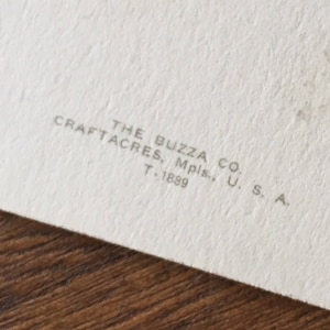 Set of Four (4) Unused Buzza Party Place Cards - Art Deco Beauties! - Etsy