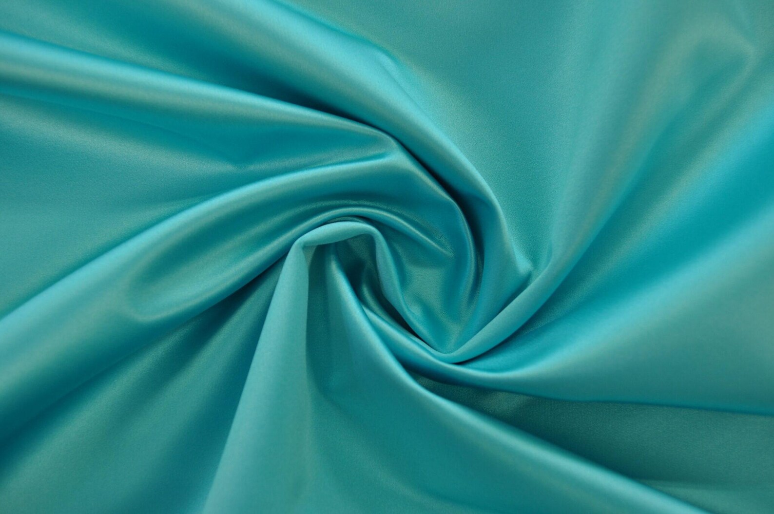 Italian Silk Smooth Thick Light Turquoise Fabric by the Meter - Etsy