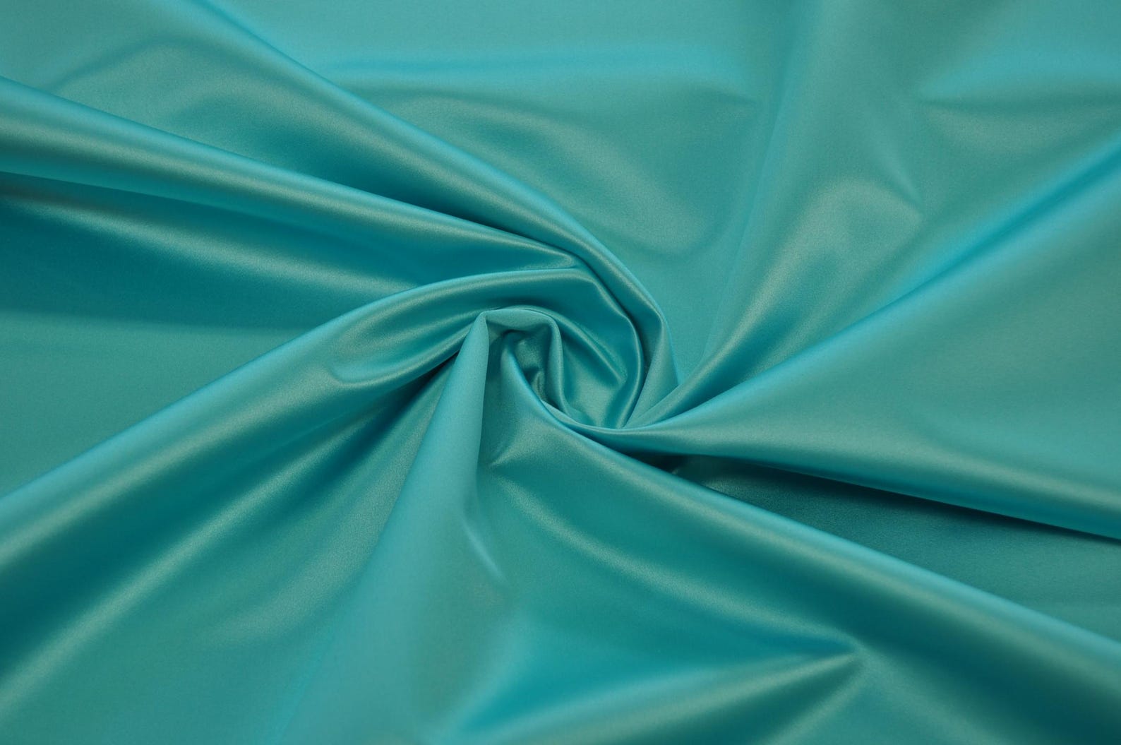 Italian Silk Smooth Thick Light Turquoise Fabric by the Meter - Etsy