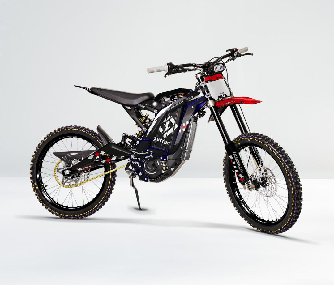 Full Graphic Kit for Surron Light Bee / Ebike Wrap With Rider Id and ...