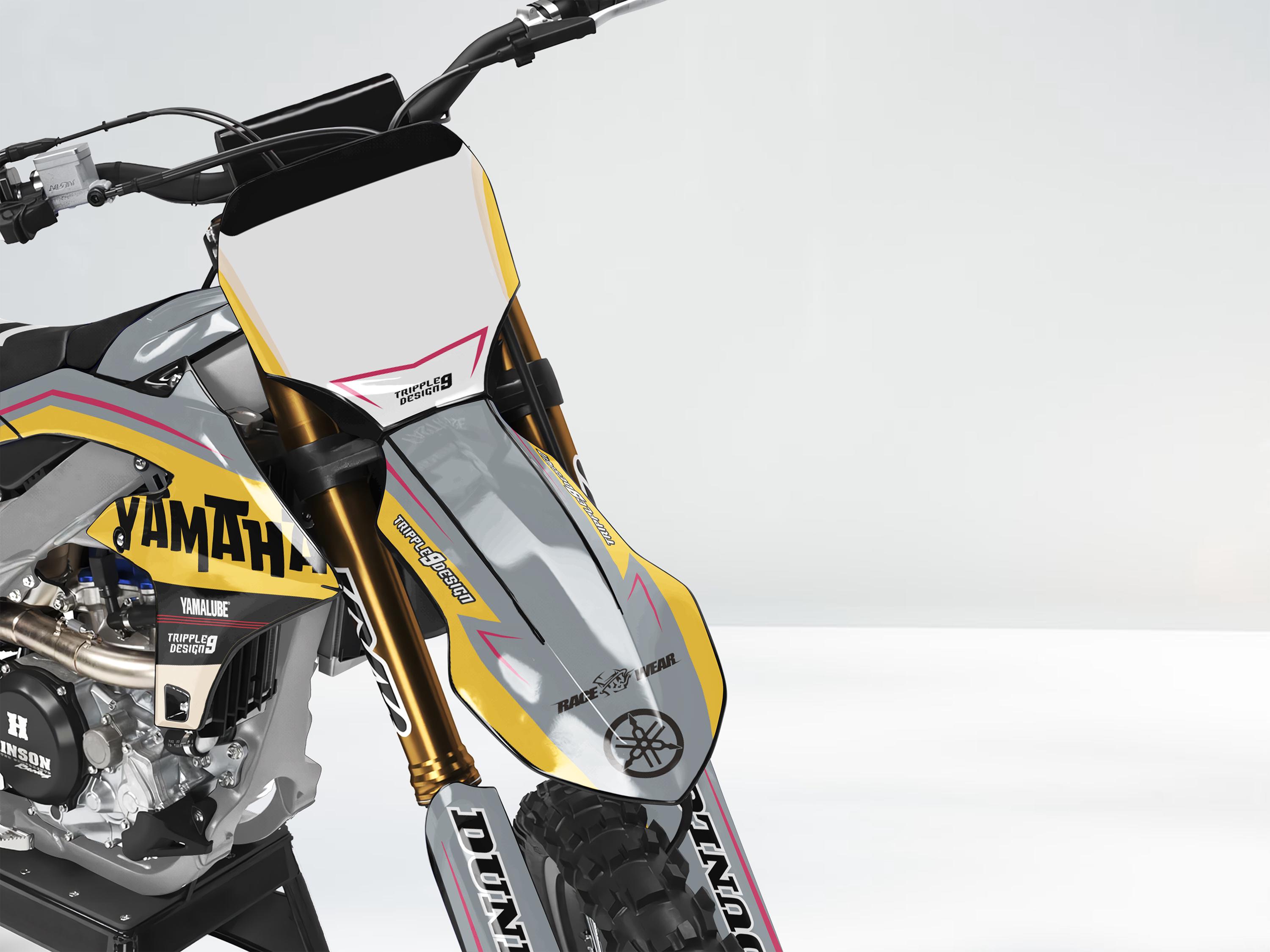 Mx Graphic Kit for Yamaha YZ 250 F 2024-2025 / YZ 450 F 2023-2025 Full ...