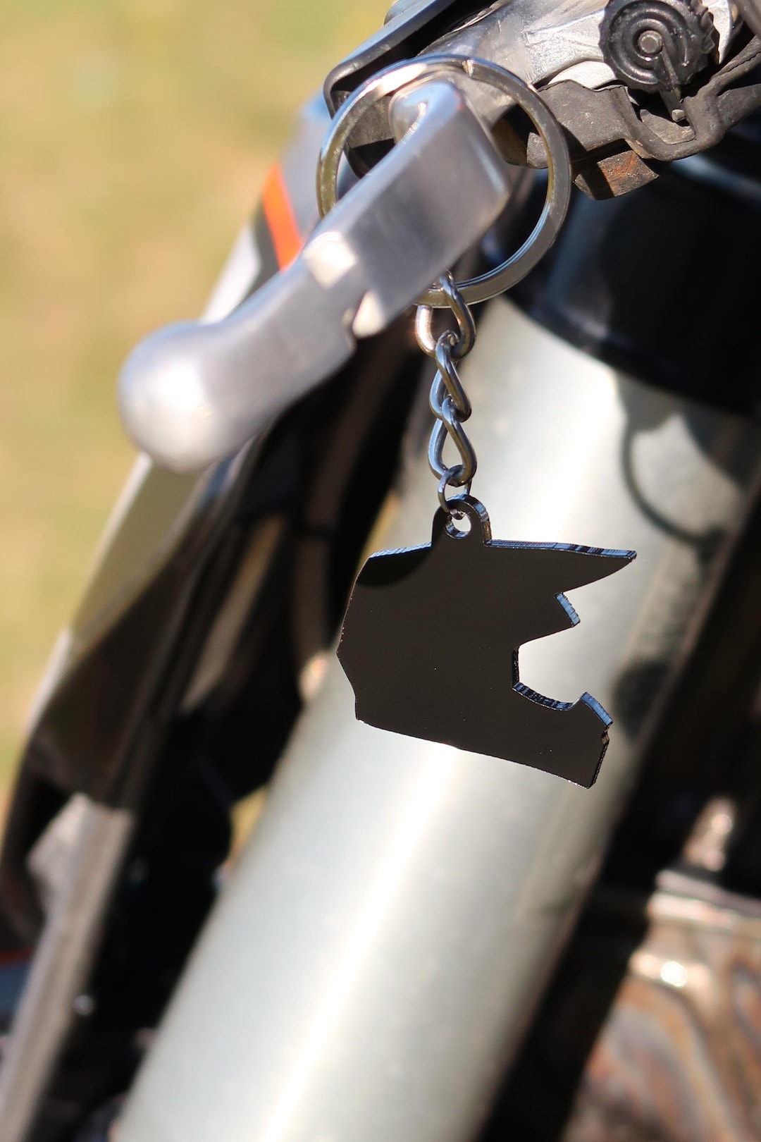 Motocross Helmet Acrylic Keychain | Enduro, Quad, GNCC, Mtb , Atv , MX ...