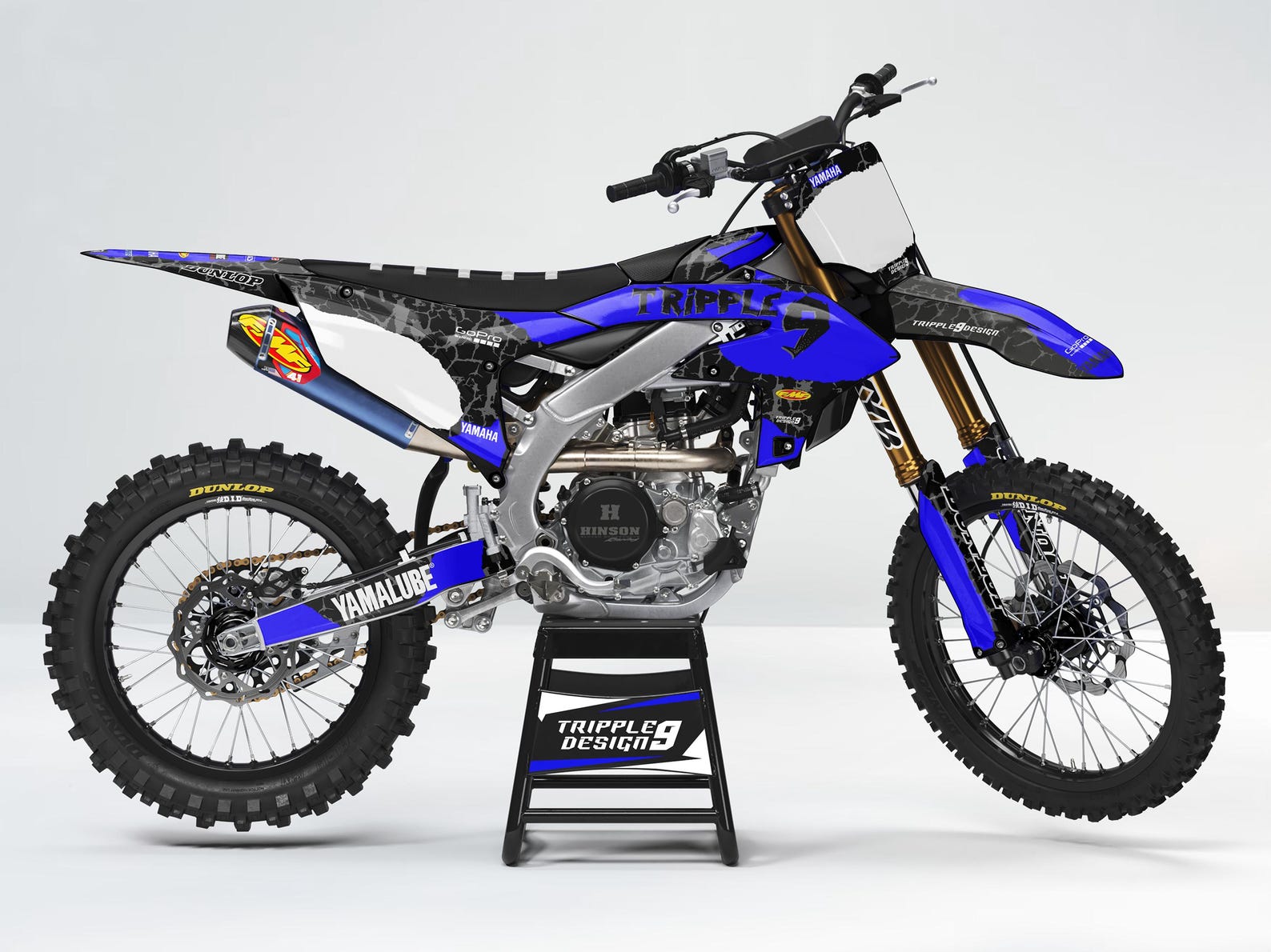Mx Graphic Kit for Yamaha YZ 250 F 2024-2025 / YZ 450 F 2023-2025 Full ...