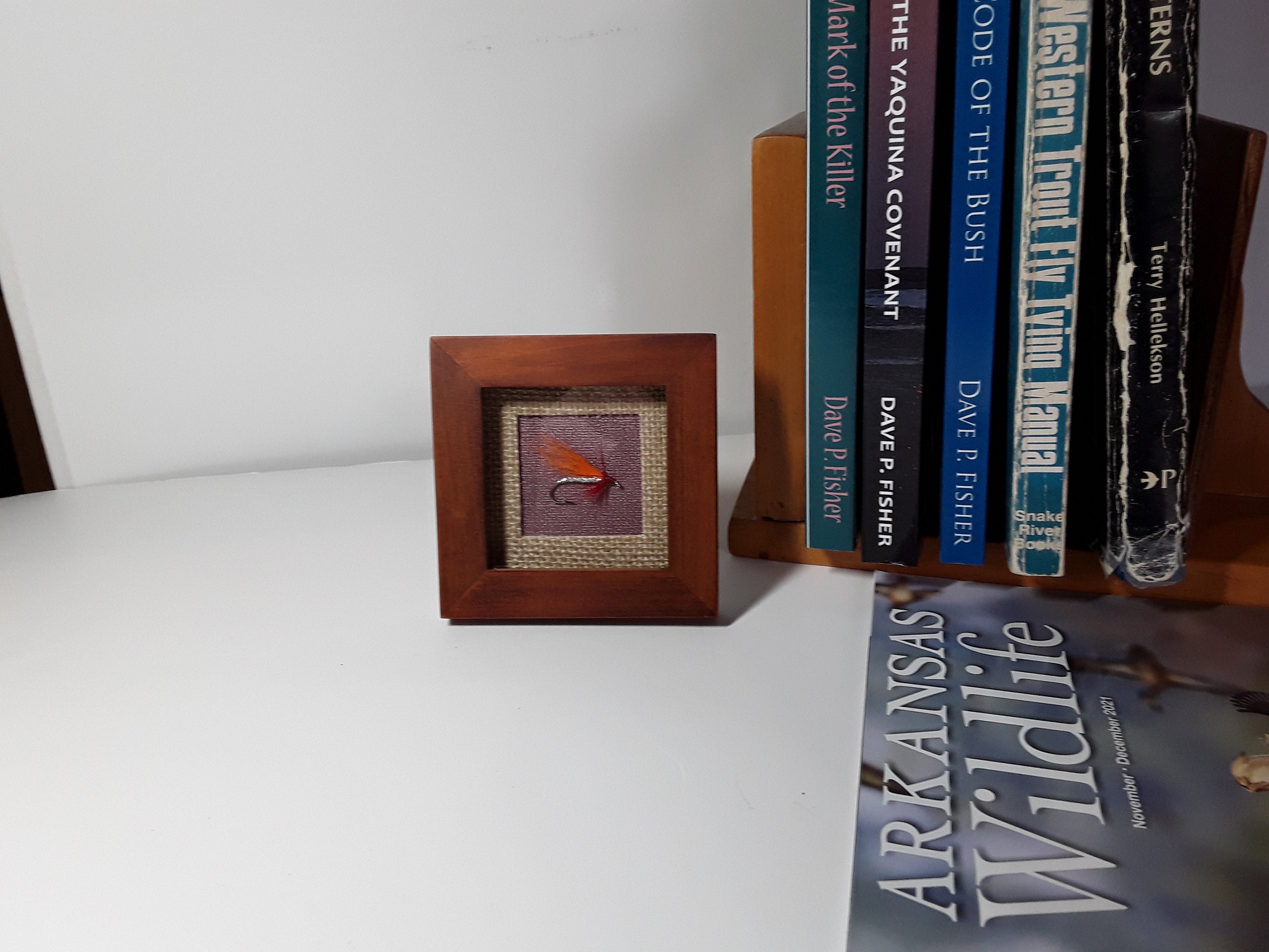 Fall Favorite, Steelhead Fly Desk Display. Fly Fishing Desk Display ...