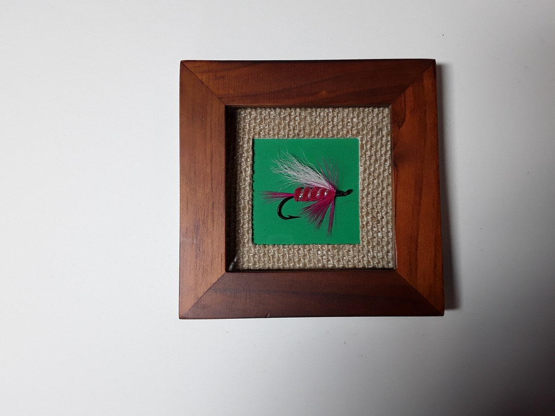 Silver Admiral, Steelhead Fly Desk Display. Fly Fishing Desk Display ...