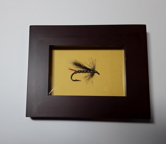 Grizzly King Steelhead Fly Desk Display. Fly Fishing Desk - Etsy