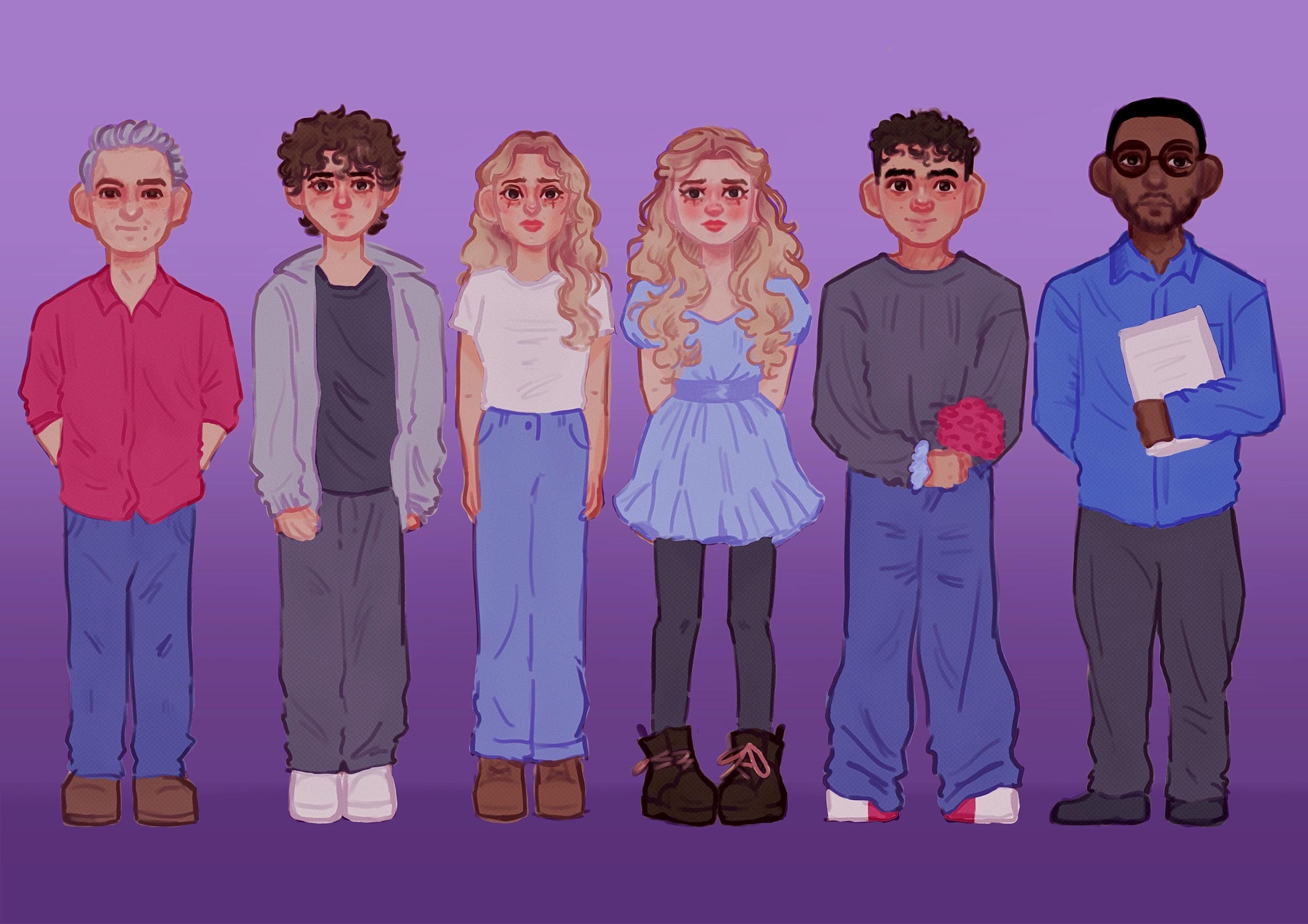 Next to Normal Cast A4 Print - Etsy