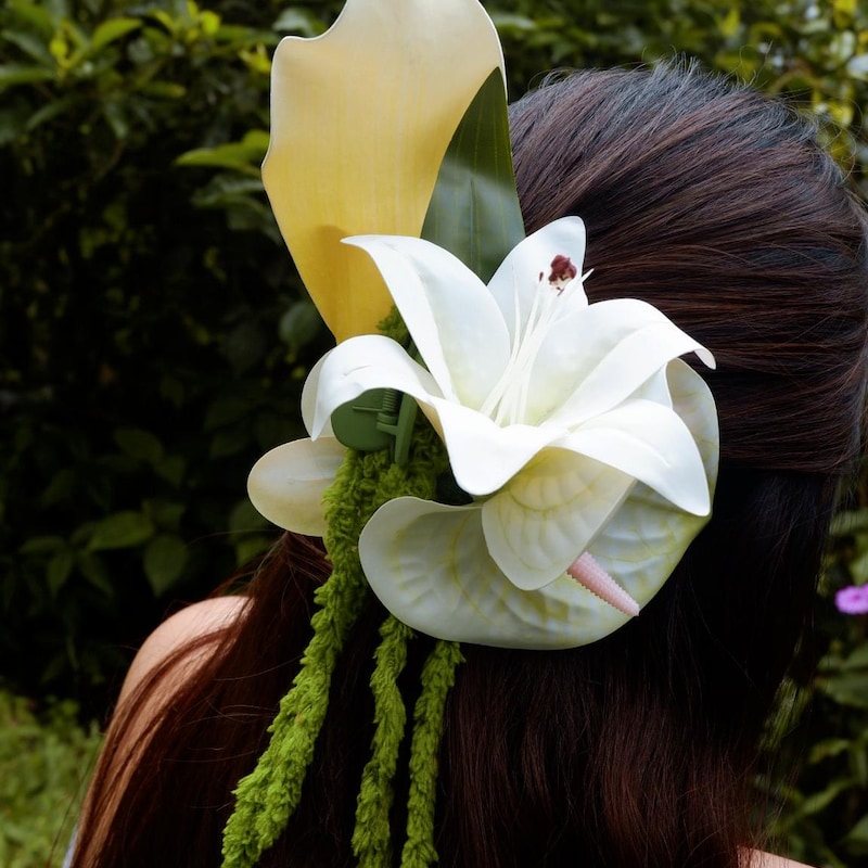 Tiger Lily Claw Clip - Etsy