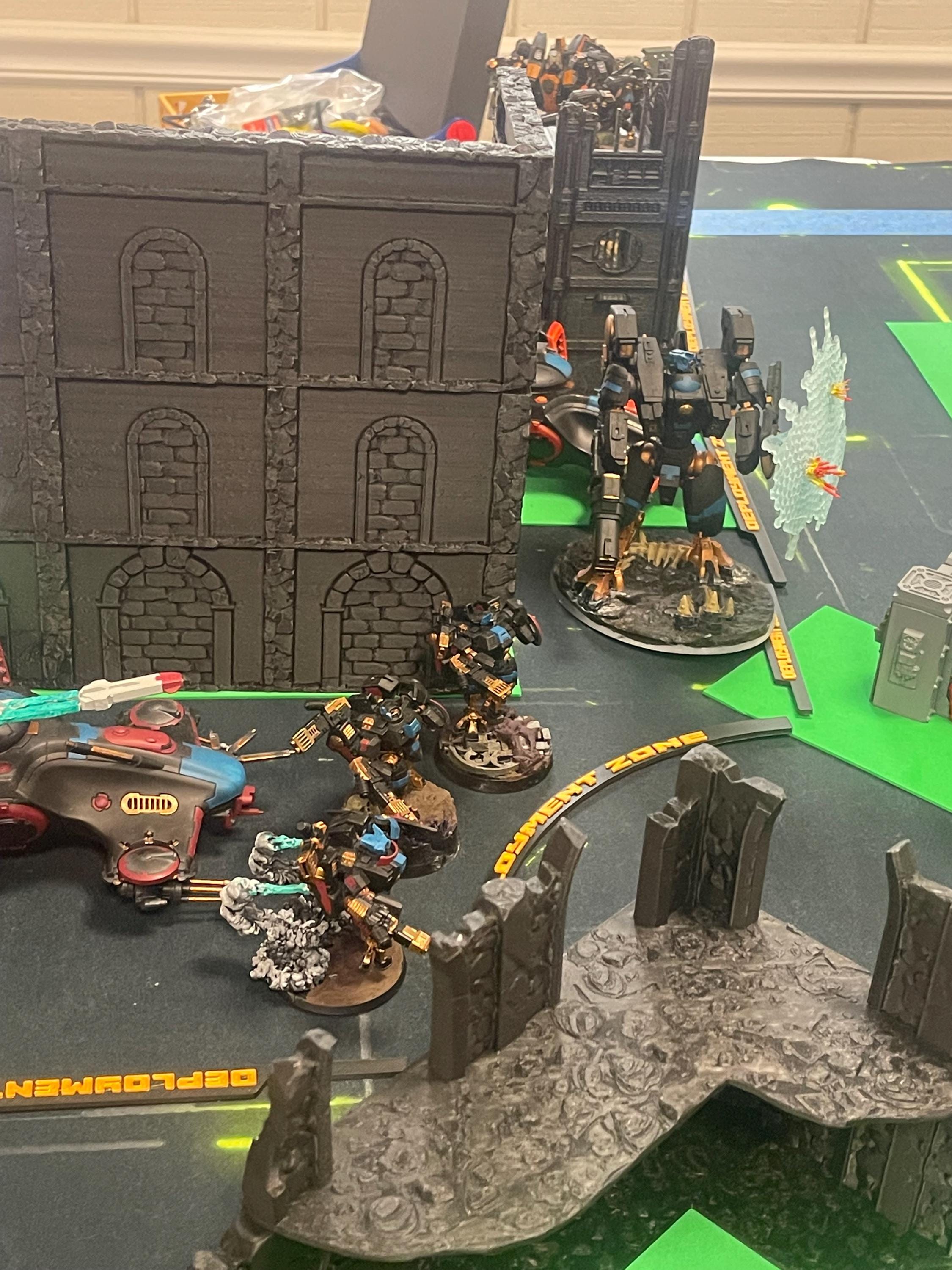 Customizable 3D Printed Deployment Zone Markers for Tabletop War Games ...
