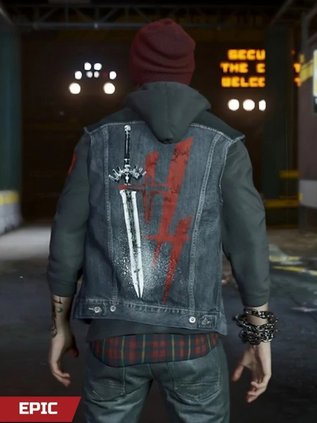 Men’s Delsin Rowe Infamous Second Son Denim Vest EPIC Customized - Etsy