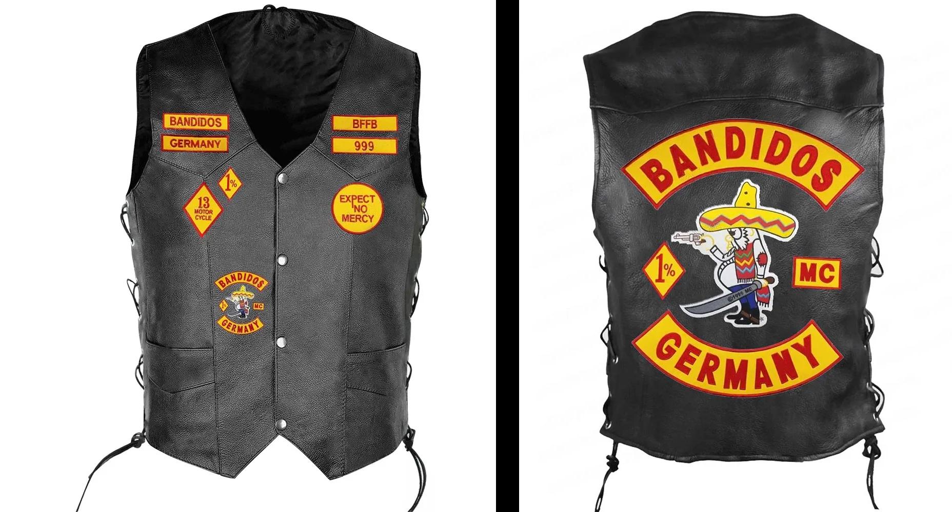 Custom Hells Angels Mc Vest, Mongols Mc Vest, Bandidos Mc Vest and ...