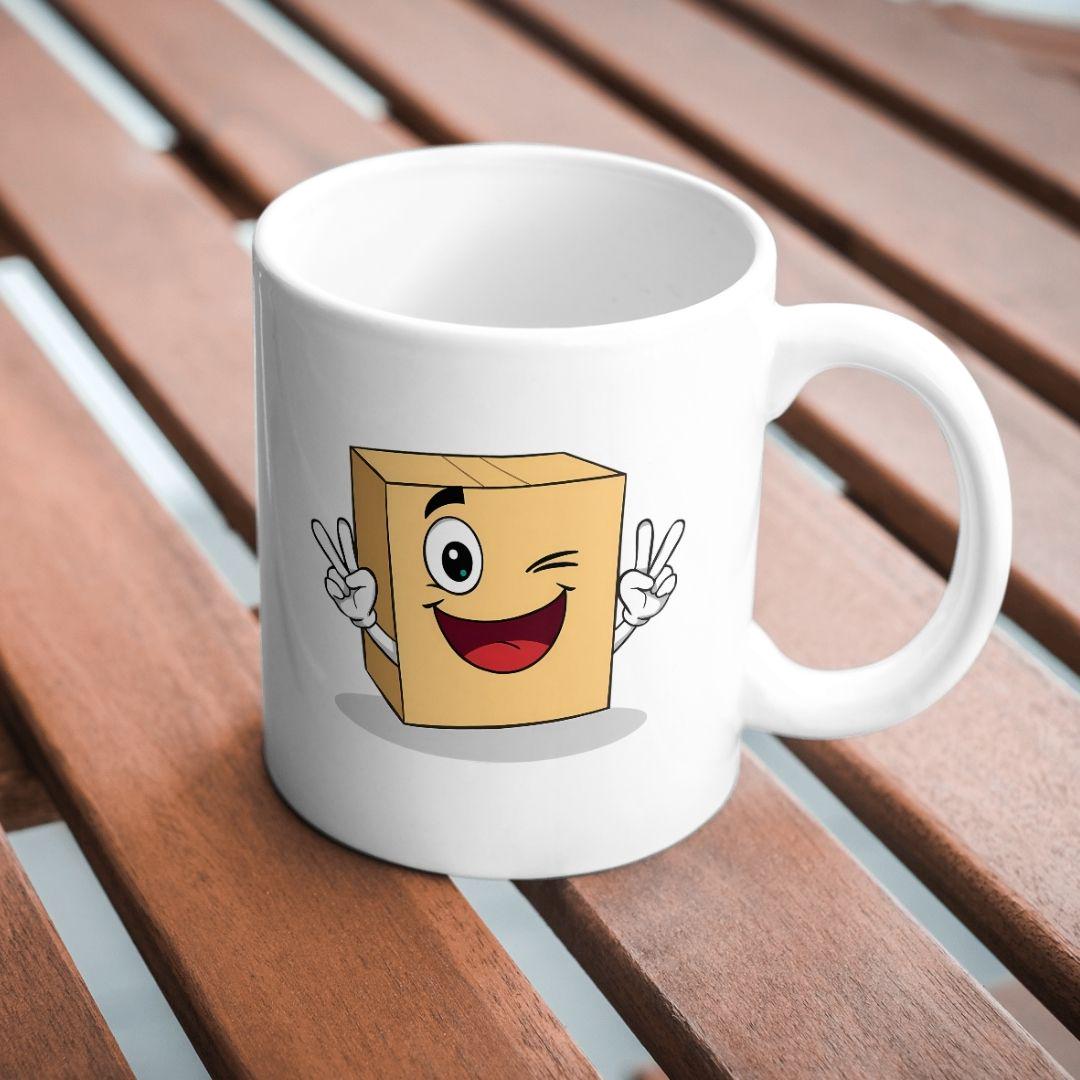 Cute Cardboard Box Mascot Vector Pack | Cartoon Packaging Character ...