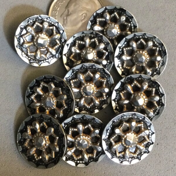 Pewter Buttons - Etsy