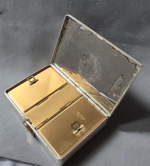 1940's ELGIN AMERICAN COMPACT Vanity Case - Gem