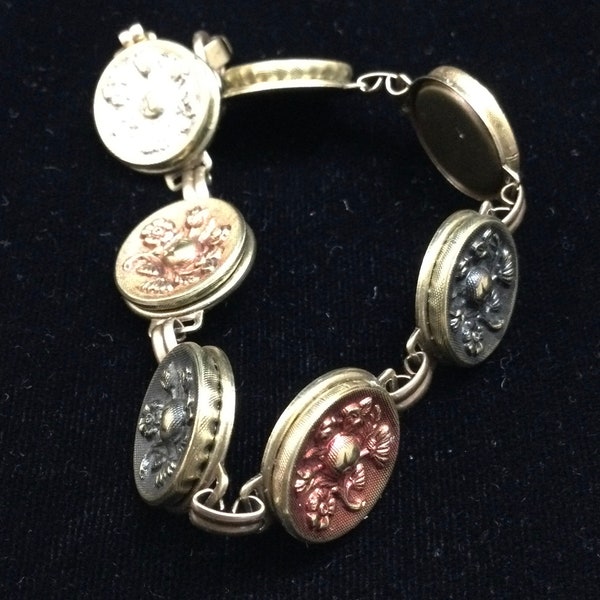 Button Bracelet - Etsy
