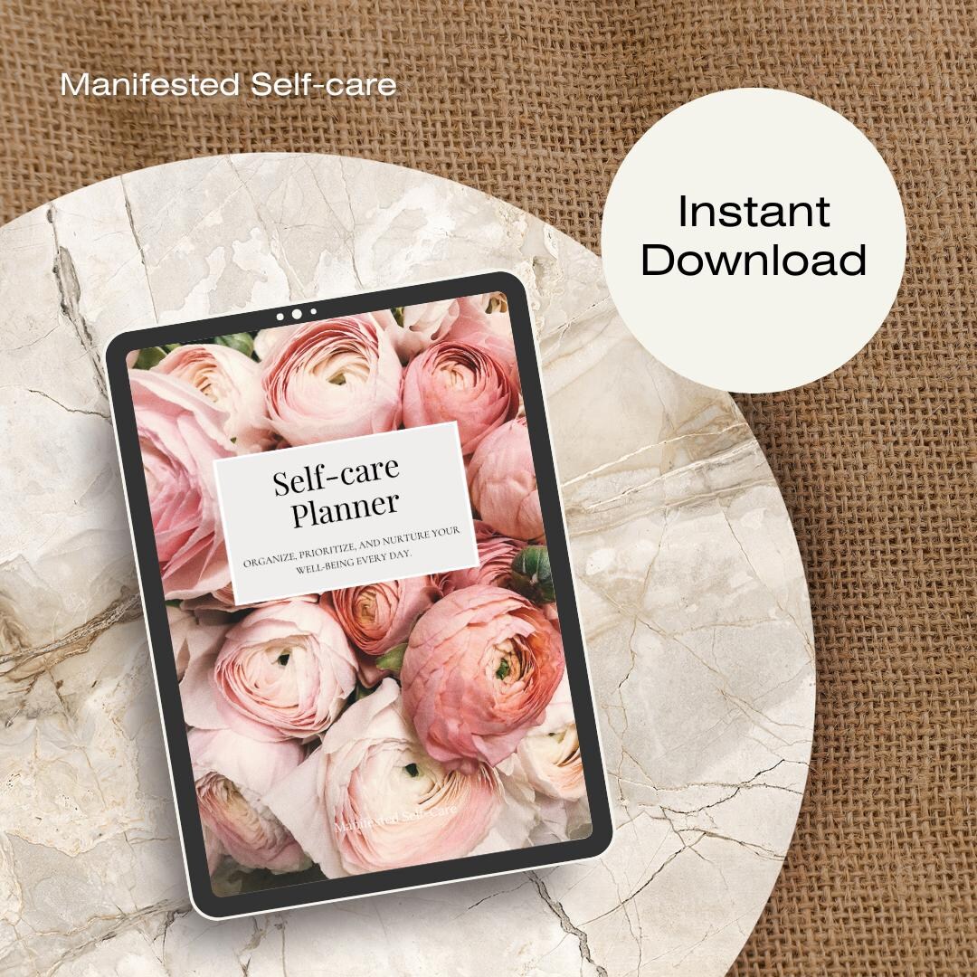 Printable Self-care Planner for Women | Daily Wellness Journal | Habit ...