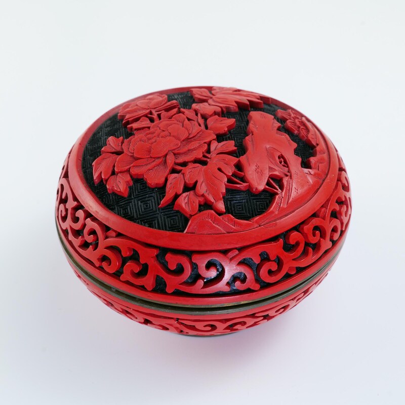 Lacquer Trinket Box - Etsy