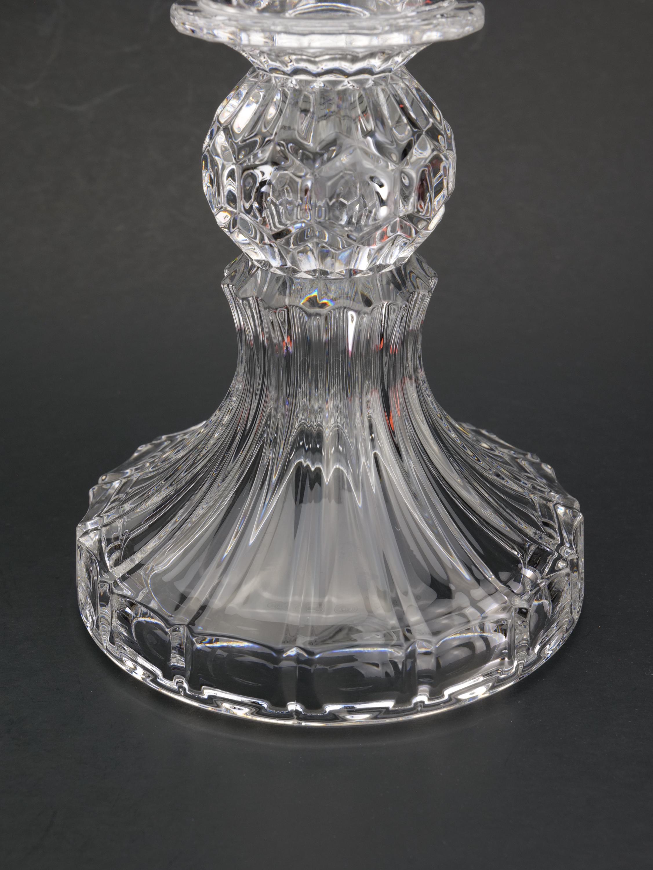 Vintage Partylite Astoria Crystal Tealight Fairy Lamp Base ...